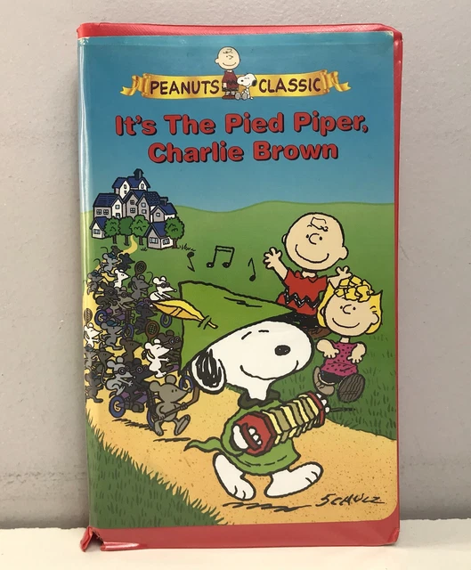 IT’S THE PIED Piper Charlie Brown VHS £19.08 - PicClick UK