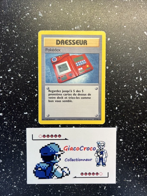 CARTE POKÉMON FRANÇAIS Wizard Set De Base Pokedex 87/102 Dresseur ...