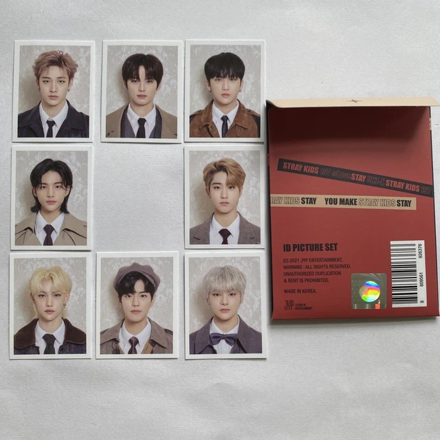 STRAY KIDS #LOVESTAY ‘Skz-x’ All Members Special Photocard ID Picture ...