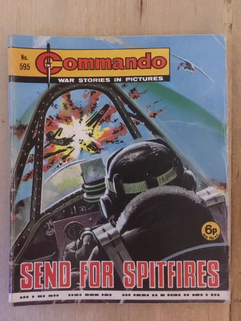 COMMANDO COMIC NO. 595 Send for Spitfires Pre-owned EUR 5,81 - PicClick IT