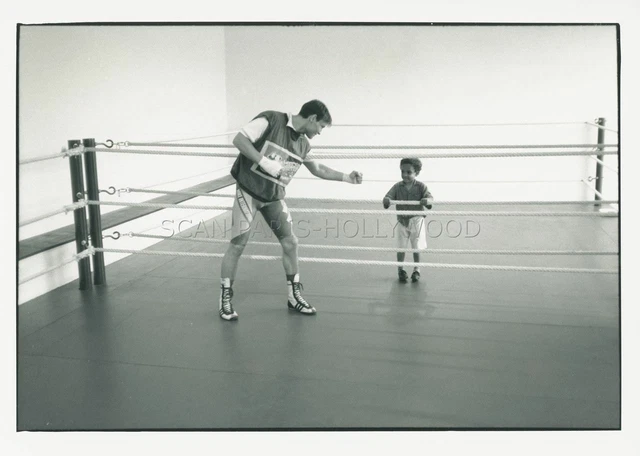 JAMES A. FOX BOXE BOXING 1980s VINTAGE PHOTO ORIGINAL #13 SERIE #4 EUR ...