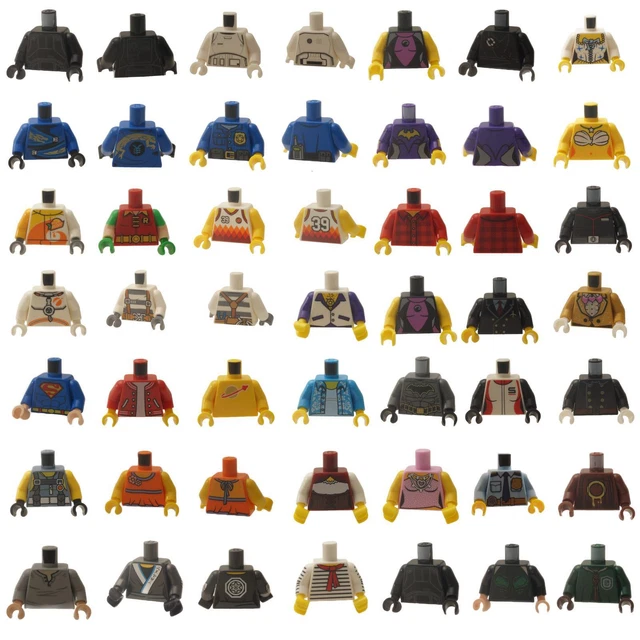 LEGO TORSO MINIFIGURE PICK YOUR body minifig figure bulk Lot Parts ...