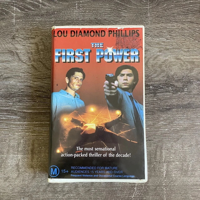 THE FIRST POWER Clamshell (VHS, 1990) Ex Rental - 90’s Horror Serial ...