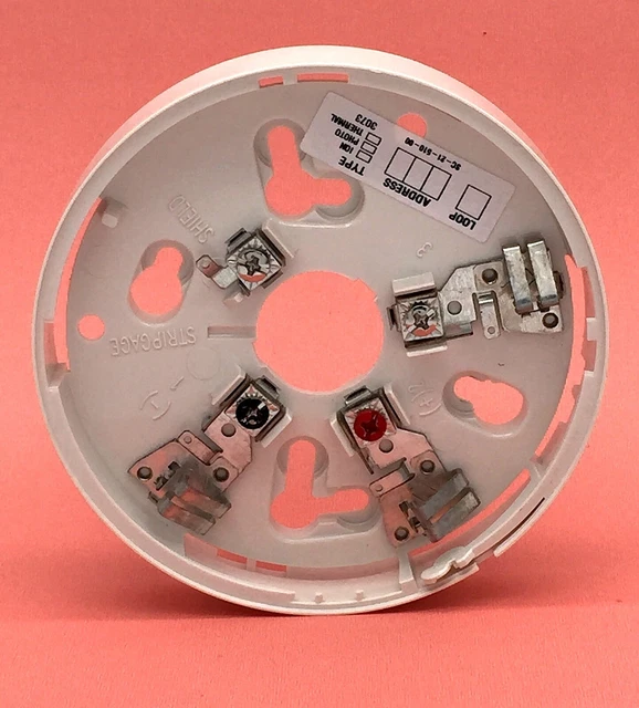 B501 B501-IV System Sensor Detector Base Ivory S911UL x4 $44.98 - PicClick