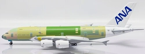 JC WINGS AIRBUS A380-800 All Nippon (ANA) "Bare Metal" F-WWSH 1:400 avion modèle réduit EUR 64 ...