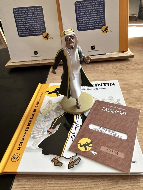 FIGURINE TINTIN COLLECTION officielle n°62 Mohammed Ben Kalish Ezab EUR ...