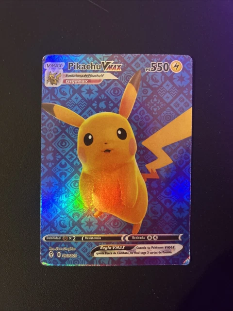 PIKACHU VMAX 051/203 EUR 6.000,00 - PicClick FR