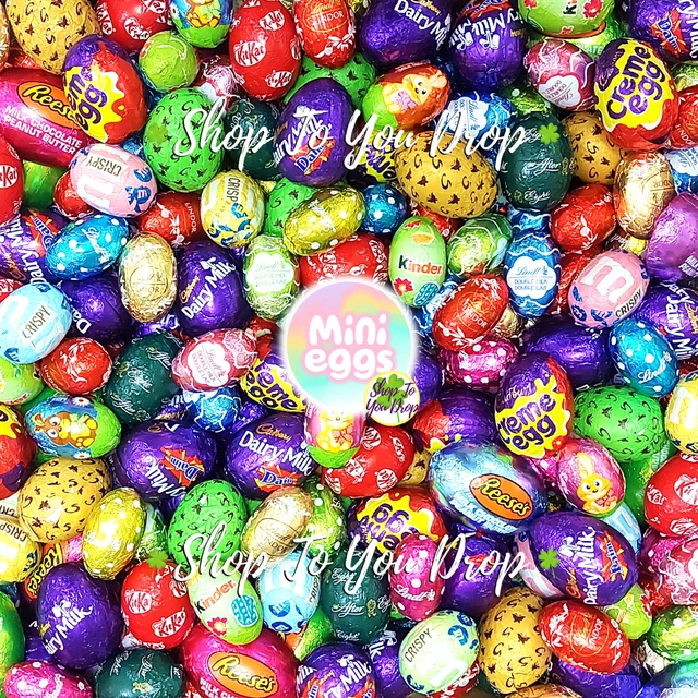 MINI EGGS ASSORTMENT Easter Chocolate Cadbury Galaxy Kinder Selection Egg Mix £9.75 - PicClick UK
