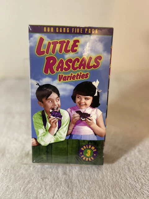LITTLE RASCALS VARIETIES [VHS] Volume 3 Our Gang [New and Sealed] £7.53 ...