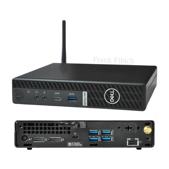 MINI PC DELL OptiPlex 7090 Micro NVMe SSD i3 i5 i7 16/32GB RAM WLAN Win ...