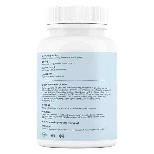 MARS BY GHC Surge Max Contains Shilajit Ashwagandha Gokshura FreeShip ...