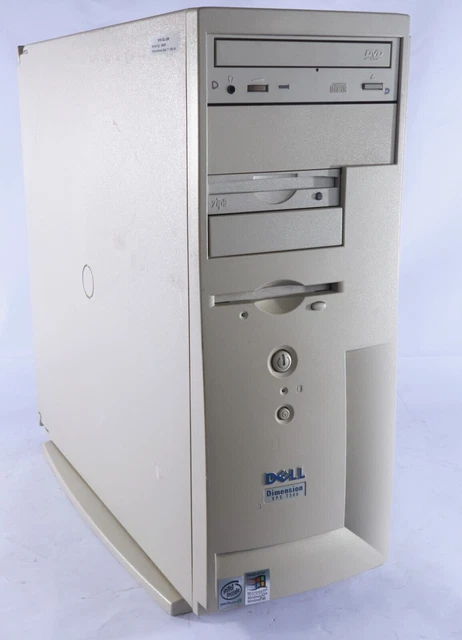 VINTAGE DELL DIMENSION XPS T500 Desktop Computer - Pentium III - 256MB ...