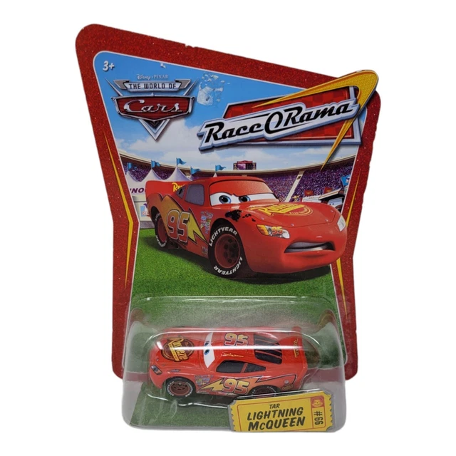MATTEL DISNEY PIXAR World of Cars NIP - Race o Rama 66 Tar Lightning ...