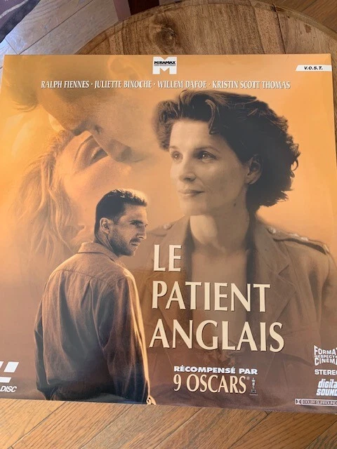LASERDISC LE PATIENT ANGLAIS - en très bon état - pas de prix de réserve EUR 1,00 - PicClick FR