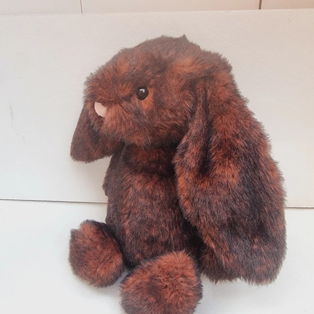 NEW JELLYCAT MEDIUM Bashful Walnut Bunny Soft Toy Plush £393.00 ...