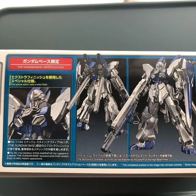 BANDAI HG 1/144 MSN-06S Sinanju Stein (versione narrativa) Kit modello... EUR 182,23 - PicClick IT