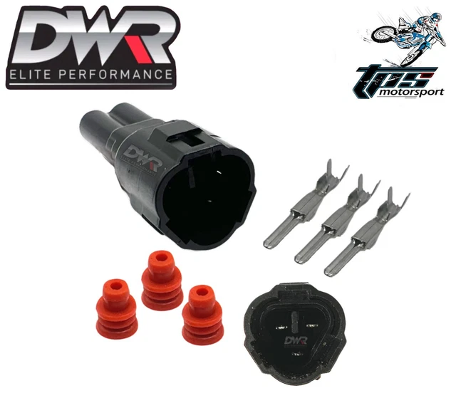 DWR 3 PIN Wire Tps Throttle Position Sensor Electrical Connector Plug ...