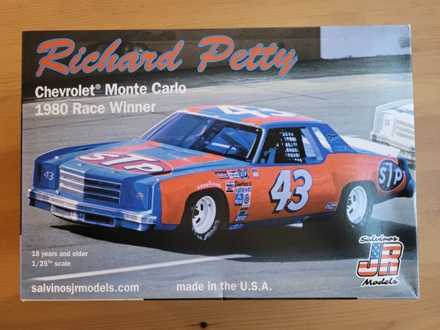 SALVINO JR MODELS "STP" Richard Petty 1980 Chevy Monte Carlo 1/25 Model ...