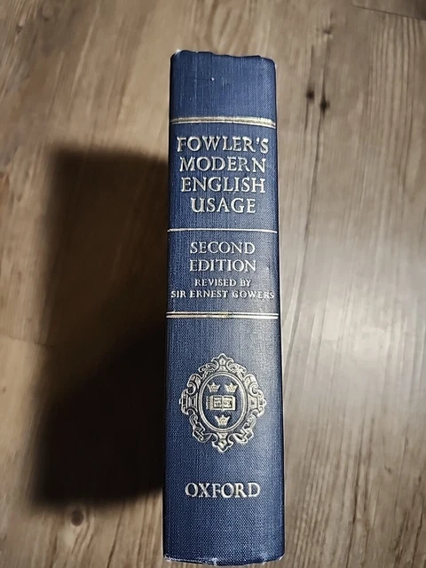 USAGE ANGLAIS MODERNE par H W. Fowler - publié en 1952. HC. EUR 12,42 ...