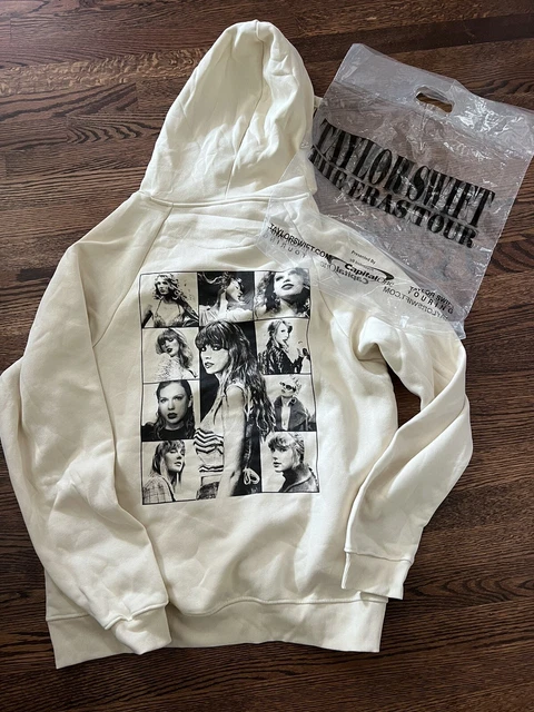 TAYLOR SWIFT ERAS Tour 2023 Concert Exclusive Beige Hoodie (Large ...