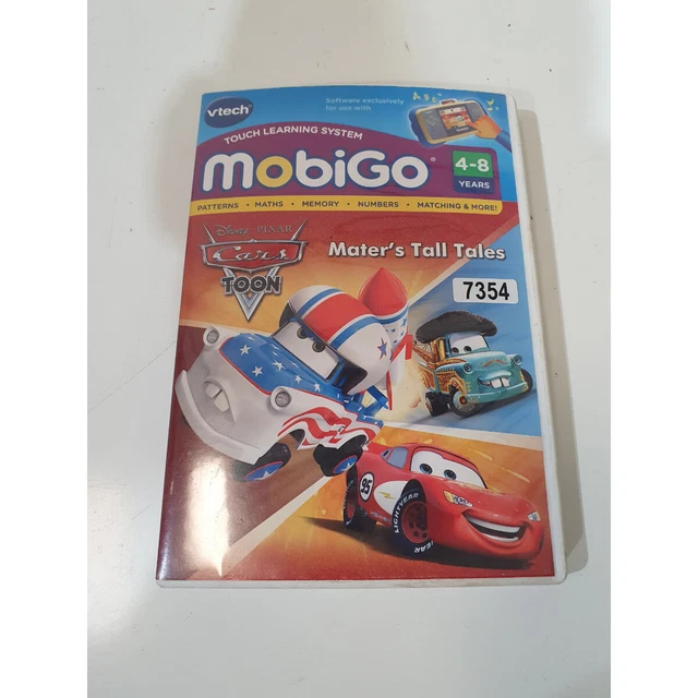 VTECH MOBIGO DISNEY Cars Toon Maters Tall Tales Racing Game Cartridge ...