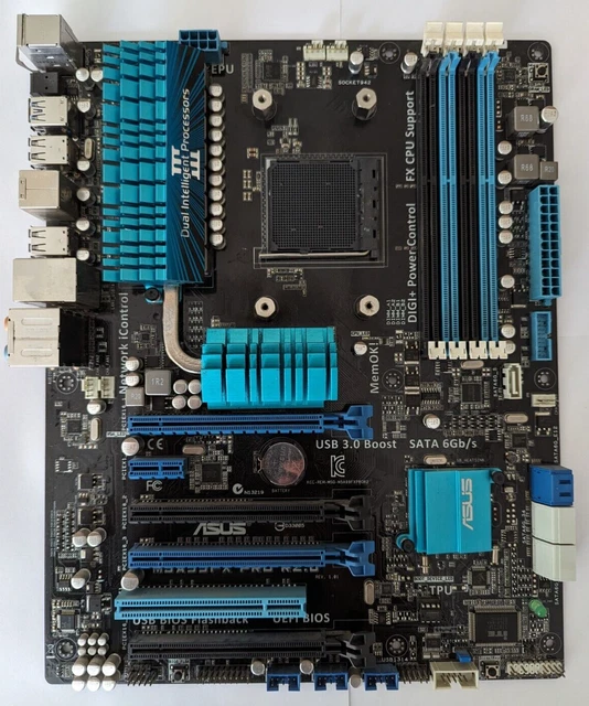 ASUS M5A99FX PRO R2.0 AMD 990FX Motherboard Socket AM3+ DDR3 ATX £149. ...