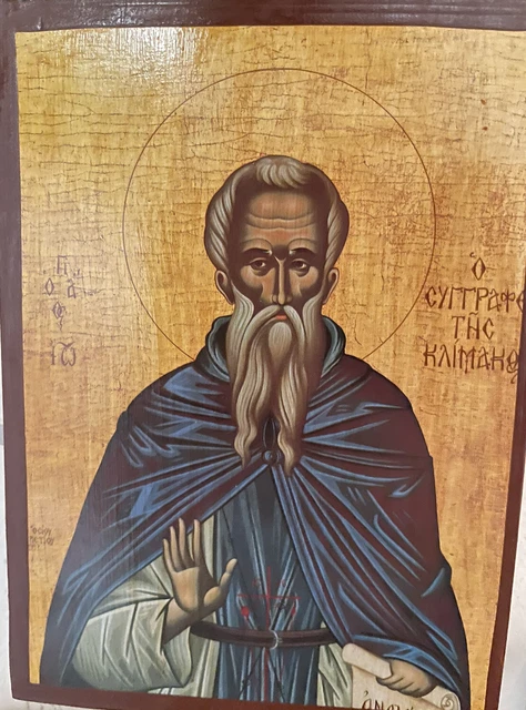 GREEK ORTHODOX ICON Of Saint John Climacus 10x15 cm (4x6 in) £6.00 ...