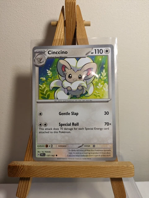 CINCCINO 137/162 UNCOMMON Temporal Forces S&V Pokémon TCG Pack Fresh EUR 1,42 - PicClick IT