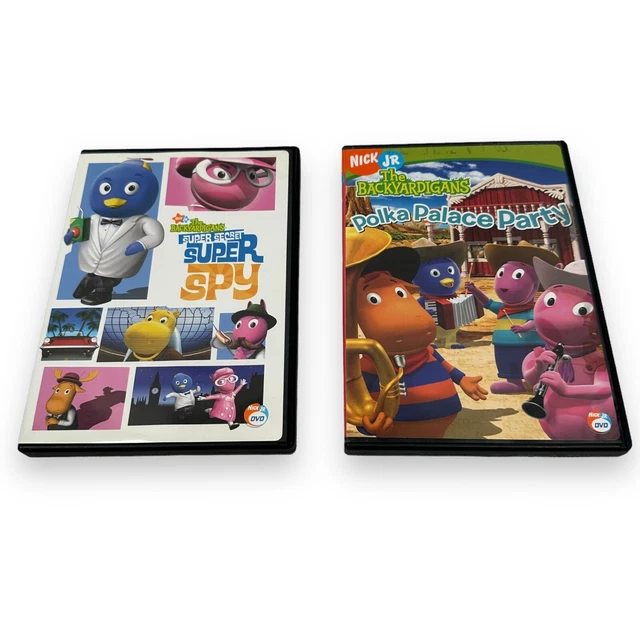 NICK JR THE Backyardigans Polka Palace Party & Super Secret Super Spy ...