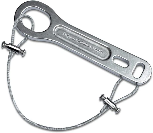 IGUERBURN SMALL HEAVY Duty Metal Oxygen Cylinder Tank 1 Count (Pack of ...