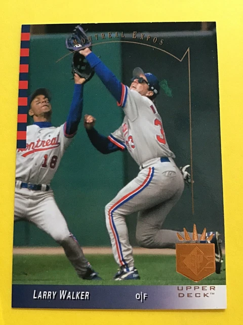 LARRY WALKER 1993 pont supérieur SP #107 Montréal Expos Rockies du ...