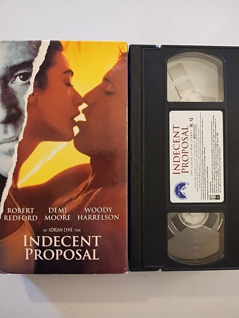 INDECENT PROPOSAL - Demi Moore, Robert Redford (VHS, 1993) **Buy 2 Get ...