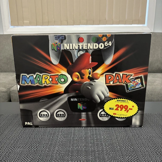 NINTENDO 64 GAME Console Mario Pak Complete Boxed Pal $1,099.00 ...