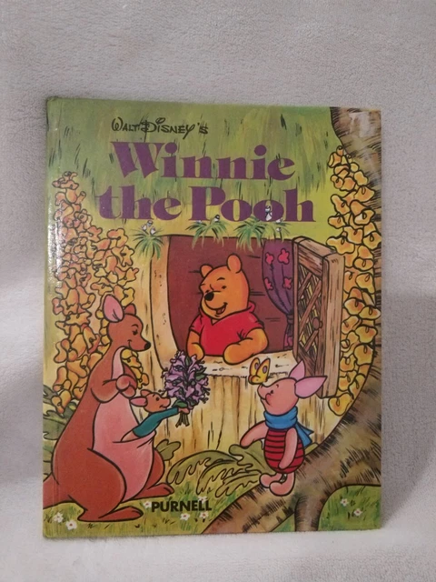 DELIGHTFUL 1977 HARDBACK Book: Walt Disney Winnie the Pooh Purnell ...