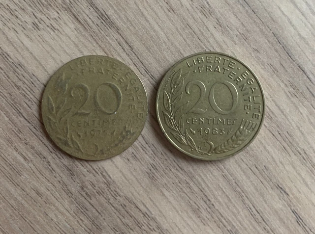 PIÈCE DE MONNAIE 20 centimes Lagriffoul fautée variété ultra fine voir photos EUR 25,00 ...