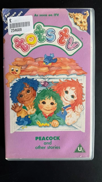 TOTS TV: PEACOCK and Other Stories VHS WITH STICKER ERROR - READ ...