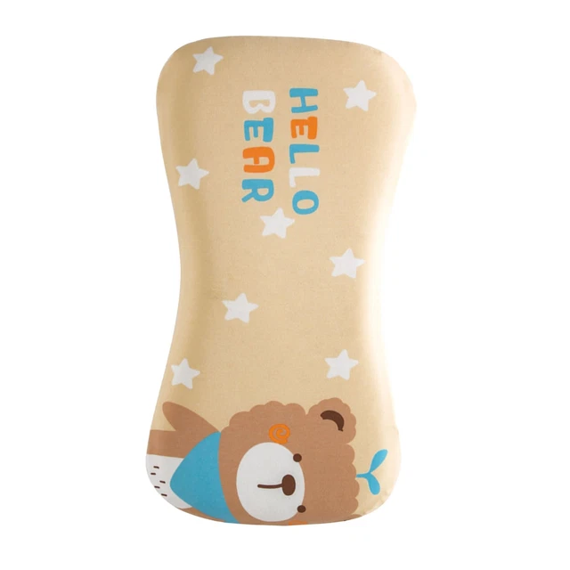 DOUBLE LAYER ADJUSTABLE Kids Memory Foam Pillow Washable Neck ...