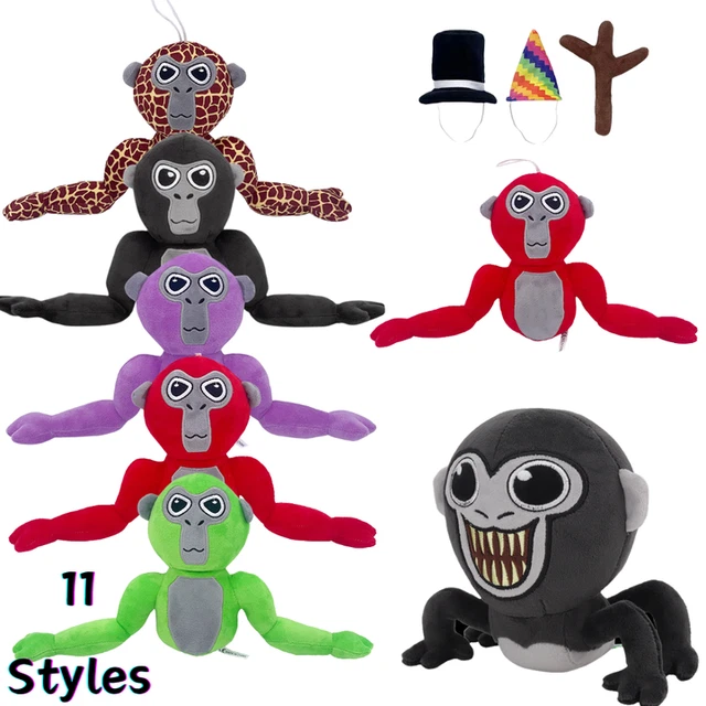2025 GORILLA TAG Monkey Plush Stuffed Animal for Kids Thanksgiving Birthday Xmas £8.70 - PicClick UK