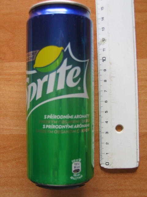 EMPTY TIN ALUMINIUM Can Sprite Coca Cola GmbH 330ml from Czech Republic ...