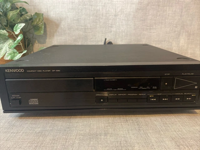 VINTAGE KENWOOD DP-330 CD player. Made in Japan. £16.99 - PicClick UK