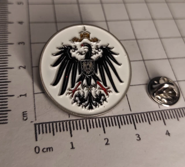 PIN/ANSTECKER REICHSADLER RUND, Preußen, Deutsches Reich/Kaiserreich ...