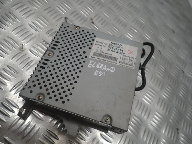 NISSAN ELGRAND E51 2002-2004 Sat Nav Ecu Control Module 28330Wl000 £38. ...