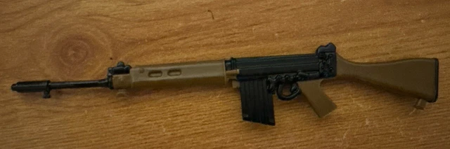 VINTAGE ACTION MAN 40th FAL FN SLR Rifle With Replacement Barrel £9.50 ...