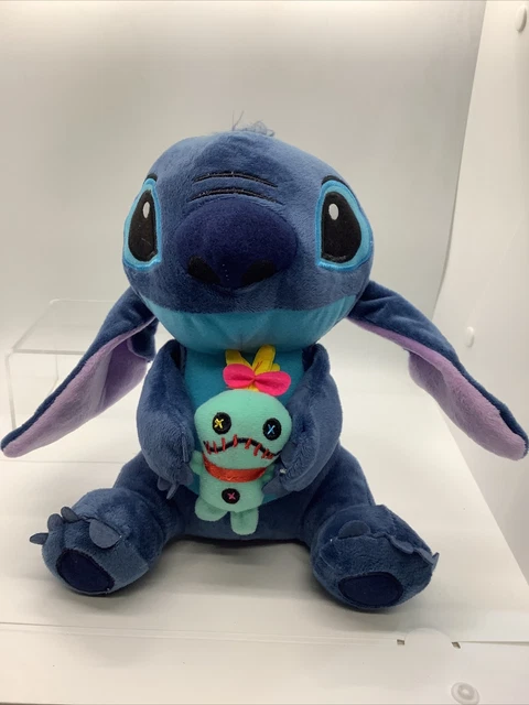 DISNEY LILO AND Stitch Plush Soft Toy Teddy 8 Inch Holding Scrump Alien ...