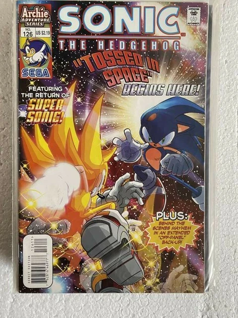 ARCHIE COMICS SONIC The HEDGEHOG # 126 n/m £79.99 - PicClick UK