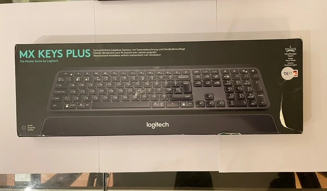 LOGITECH MX KEYS Plus advanced wireless Backlit Keyboard Dutch Layout ...