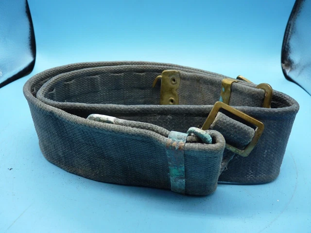 GENUINE WW2 37 Pattern British Army / RAF Webbing Belt - 40" Inch Waist ...