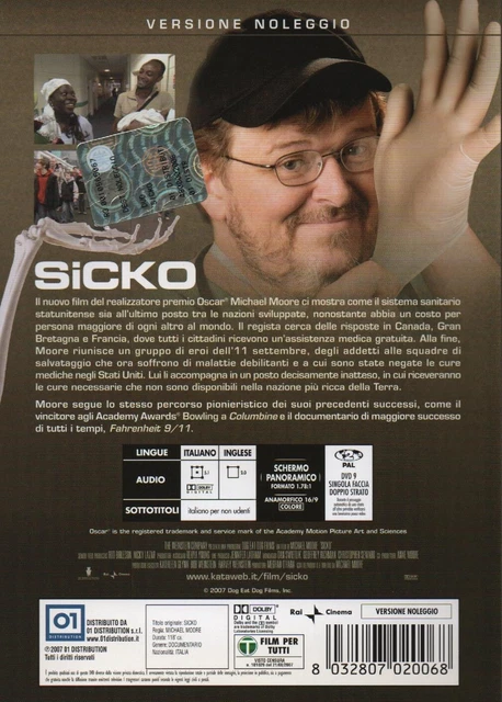 SICKO UN FILM di Michael Moore DVD Ex Noleggio (2007) EUR 6,90 ...