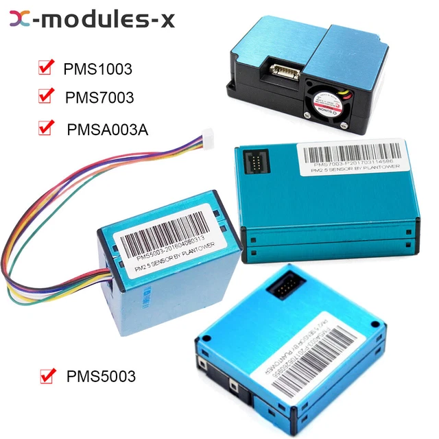 PMS1003 PMS5003 PMS7003 PMSA003A PM2.5 Laser Dust Sensor Detection ...