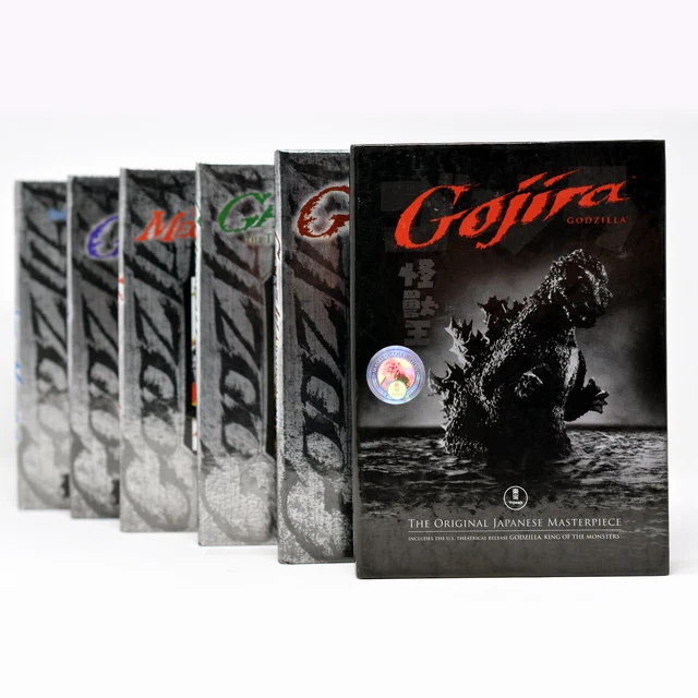 GODZILLA TOHO MASTER Collection 6 DVD Lot - Gojira 1954, Mothra VS ...